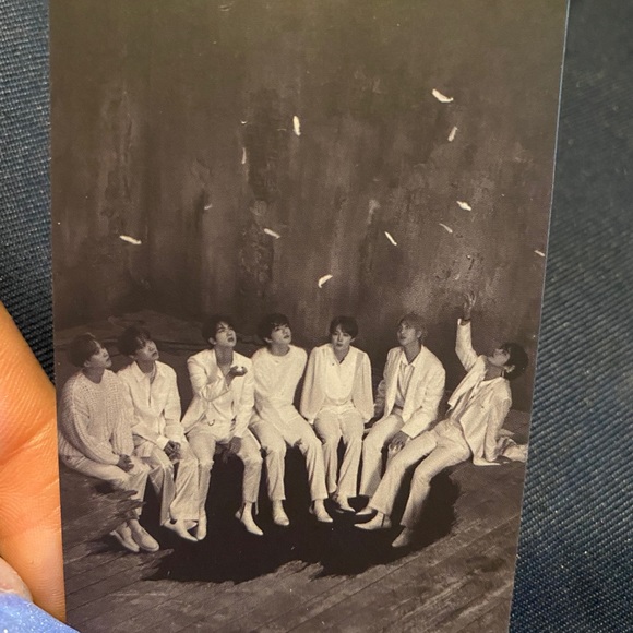Other | Official Map Of The Soul 7 Group Card | Poshmark
